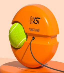 tennis rocket set with tennies trainer (includes 1 tennis ball with ...